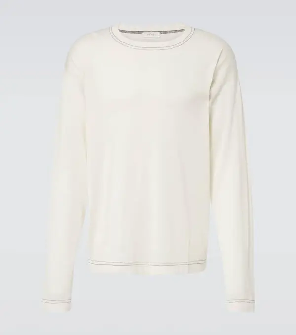 THE ROW Angelo Cashmere And Silk Top