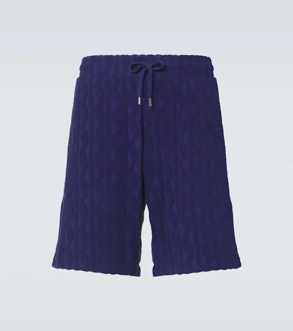 Frescobol Carioca Augusto Bermuda Shorts - Blue