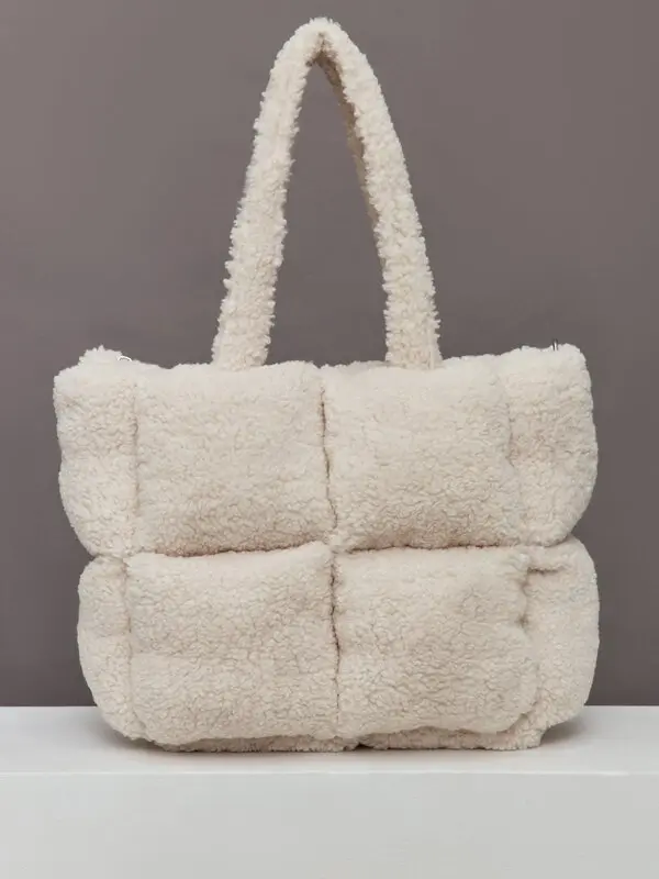 Carbon38 Sherpa Puffer Tote Bag
