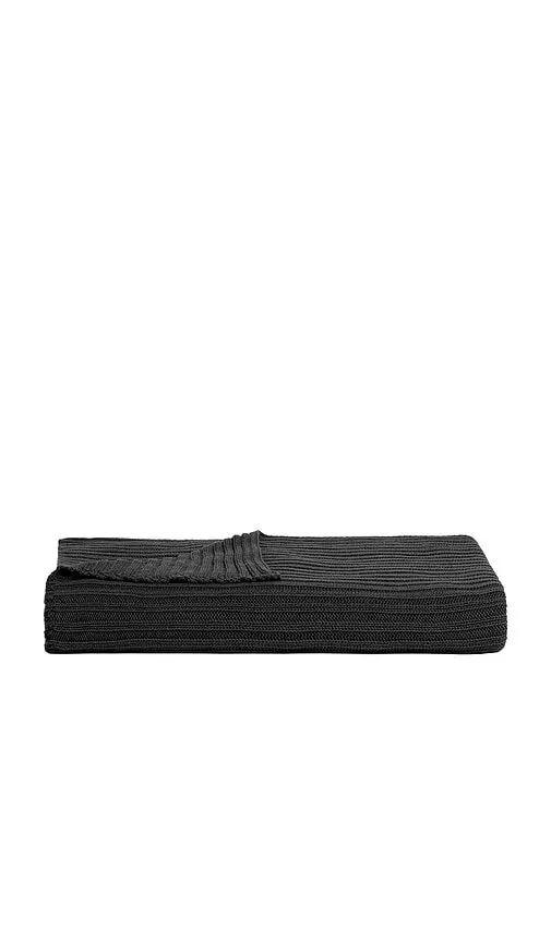 Parachute Rib Knit Throw