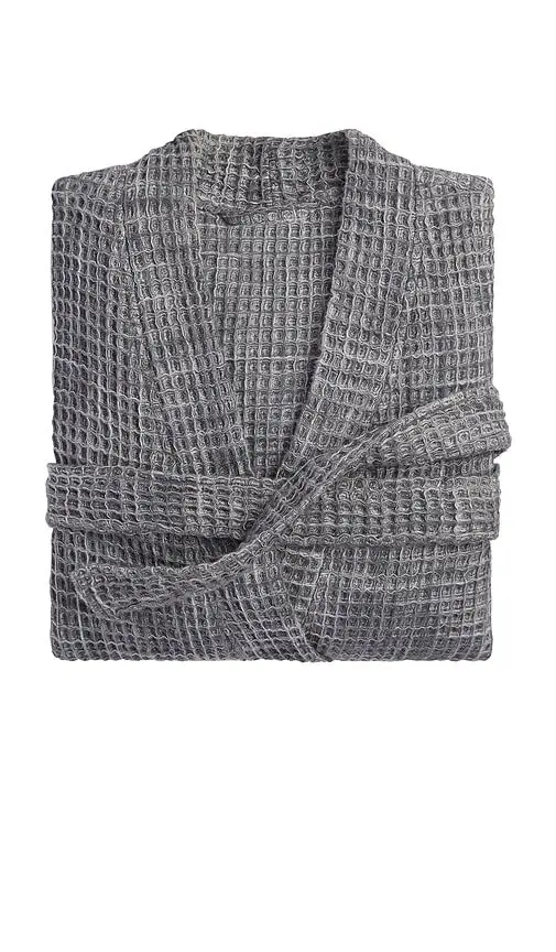 PARACHUTE Waffle Robe - Grey