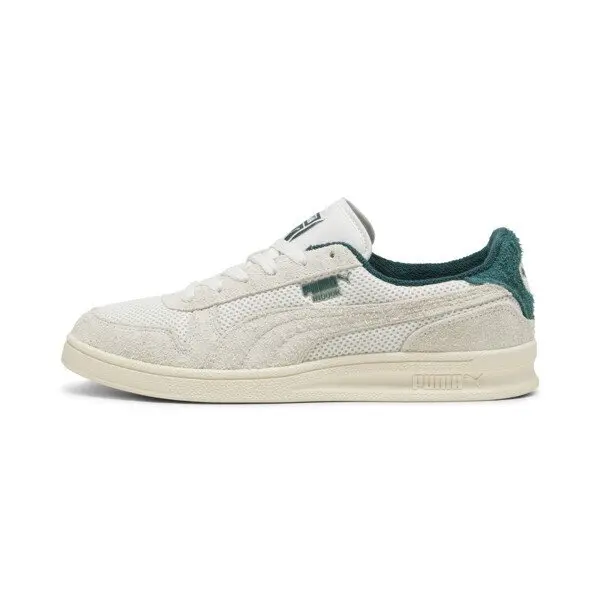 PUMA Indoor Mesh Sneakers - Warm White-dark Myrtle