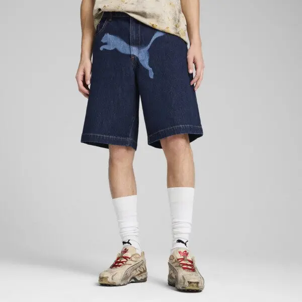 PUMA A$ap Rocky X Denim Shorts - Dark Denim