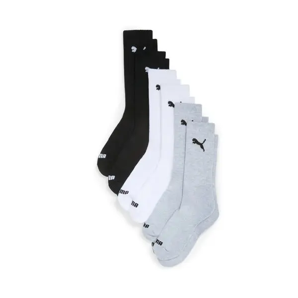 PUMA Half-terry Crew-length Socks 3 Pairs - Gray