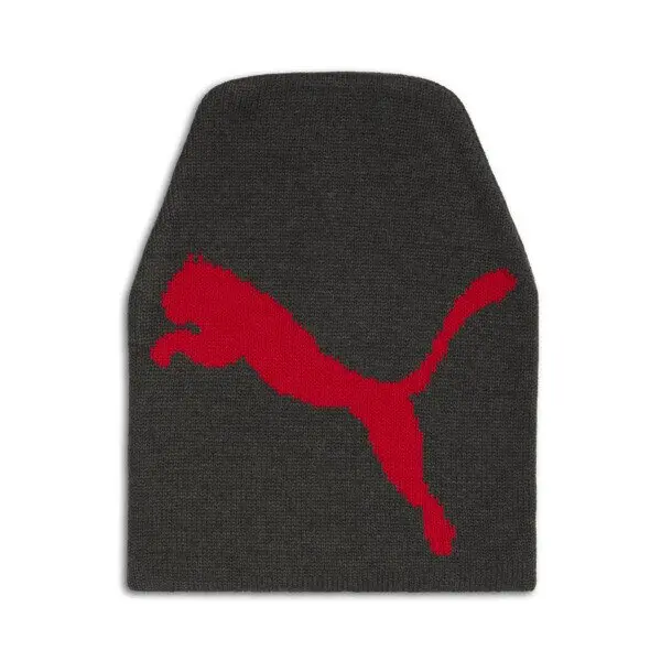 PUMA Long Knit Beanie - Grey,red