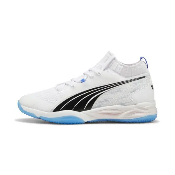 PUMA Eliminate Nitro Sqd Court Shoes - White-bluemazing- Black