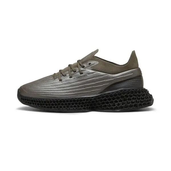 Puma Porsche Design 3d Mtrx Ii Leather Sneakers Major Brown