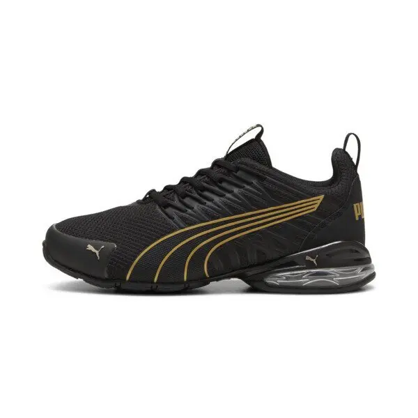 PUMA Voltaic Evo Running Shoes - Black- Gold