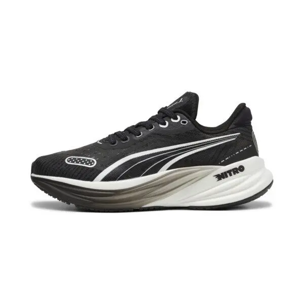 PUMA Magnify Nitro™ Tech 2 Running Shoes - Black- White