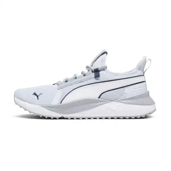 Puma Pacer Future Street Plus Sneakers In Silver Mist- White-Zen Blue ...