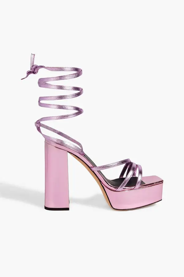 GIUSEPPE ZANOTTI Flavienne Platform Sandals - Pink
