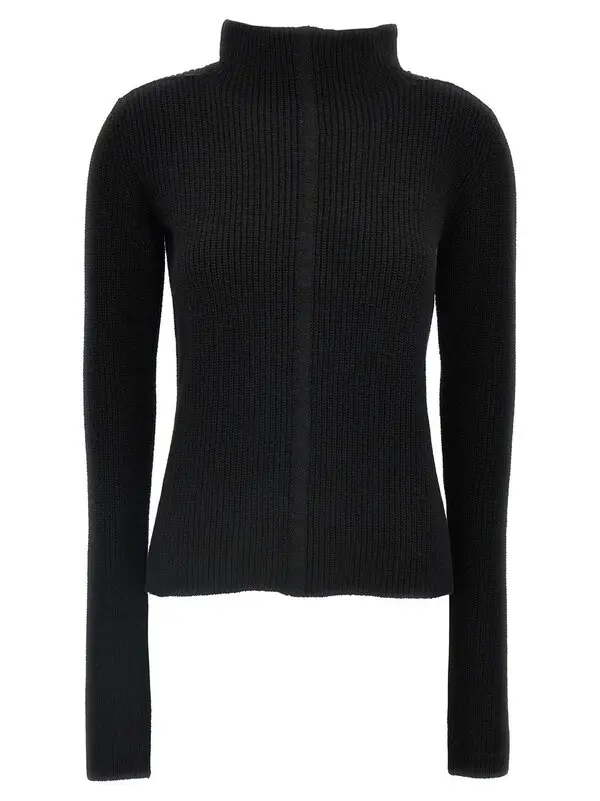 Rick Owens Cashmere Blend Turtle-neck Jumper - Black