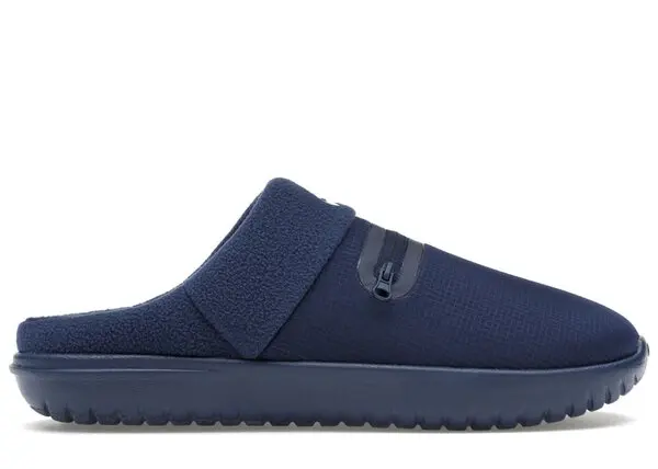 Nike Burrow Slippers - Midnight Navy Blue/sail