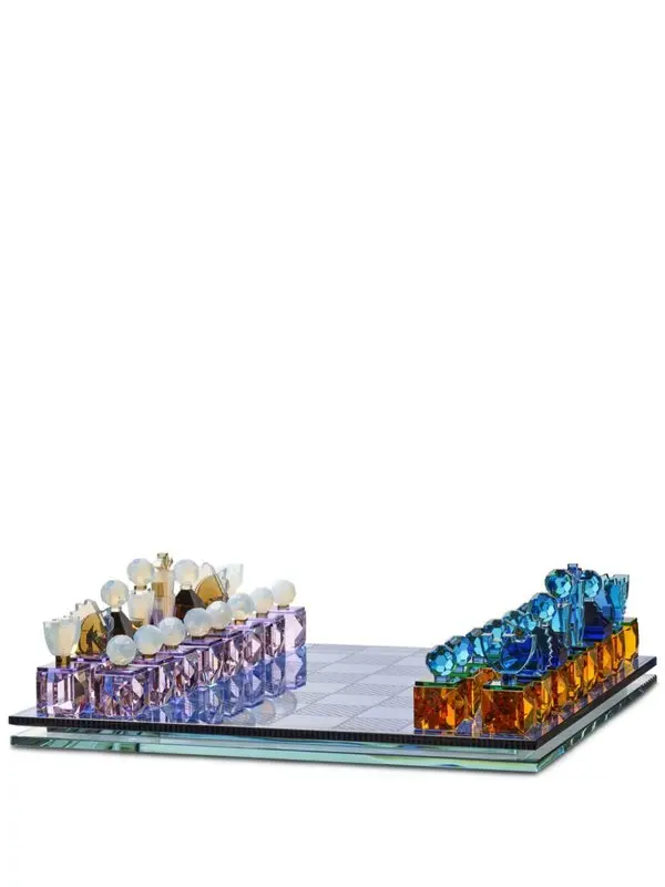 REFLECTIONS COPENHAGEN Crystal Chess Set