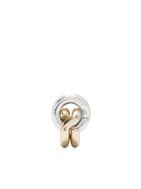 OUIE 14k Yellow Articulated-links Single Earring