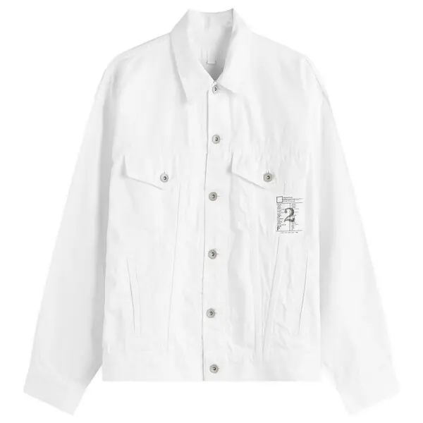 NEIGHBORHOOD Type-4 Denim Jacket - White
