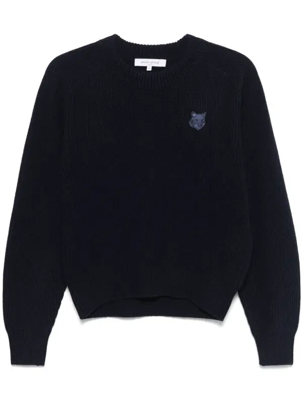 Maison Kitsuné Bold Fox Head-patch Sweater