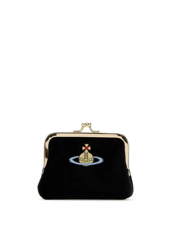 VIVIENNE WESTWOOD Orb-embroidered Wallet