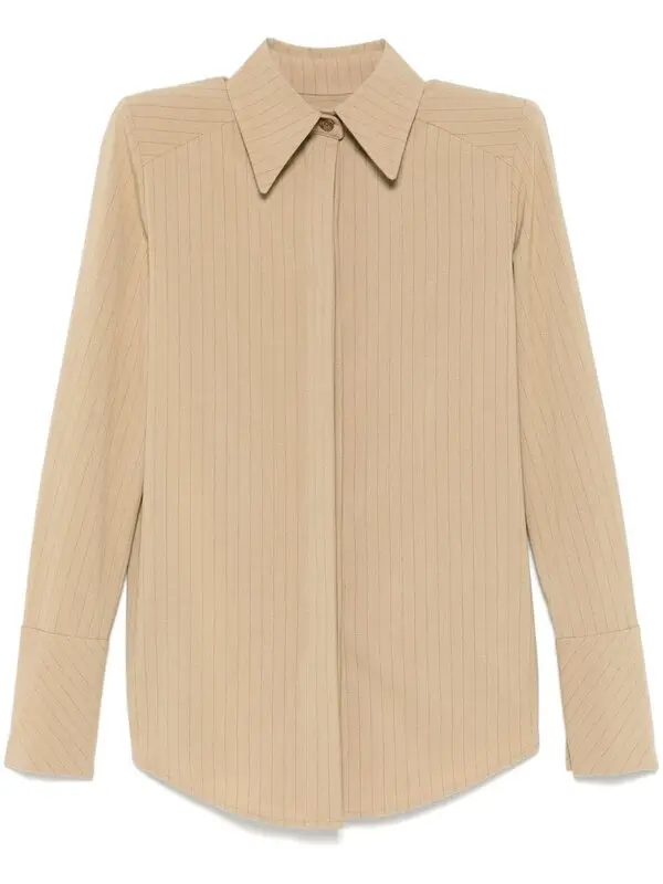 MITILIANE COUTURE Pinstriped Shirt