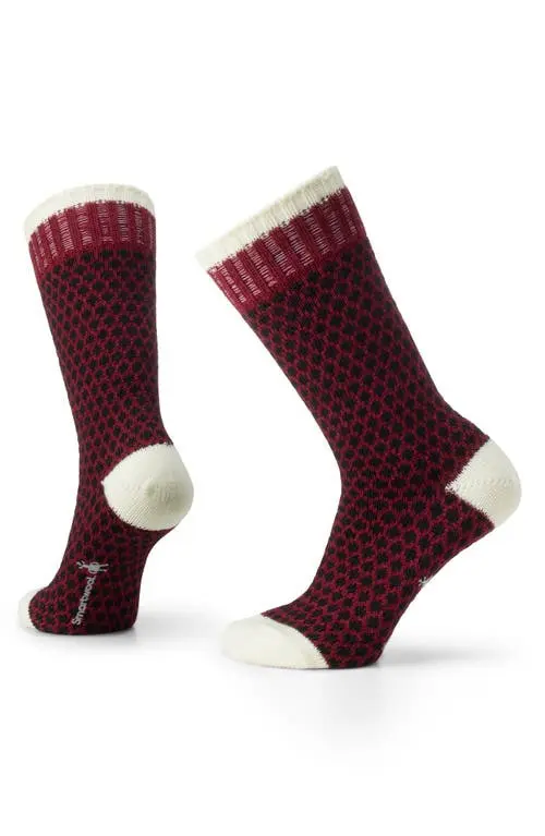 Smartwool Popcorn Polka Dot Crew Socks