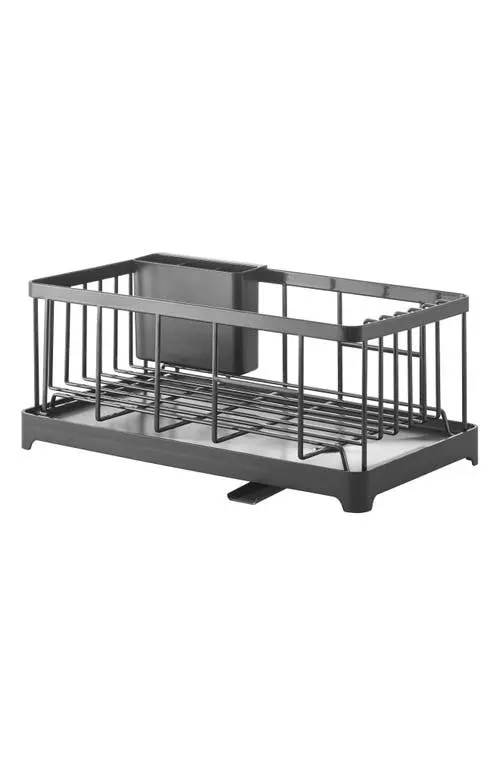 YAMAZAKI Tower Wire Dish Drainer Rack - Black