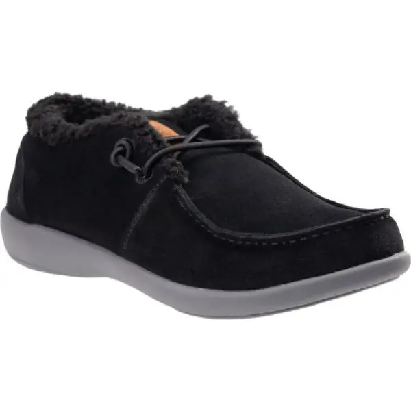 REVITALIGN Siesta Faux-fur Lined Shoe - Black