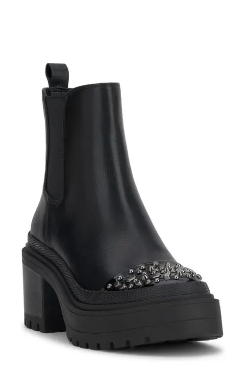 Jessica Simpson Jymmie Platform Chelsea Boots - Black