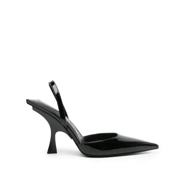 Attico Ester Leather Slingback Pumps
