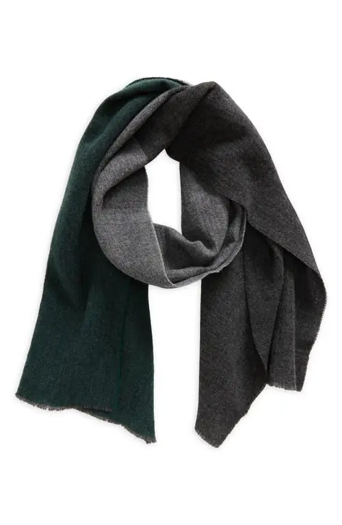 Rag & Bone Millie Colorblock Wool Scarf - Grey Multi