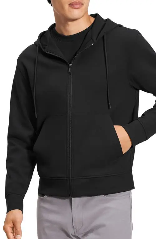 Theory Fleece Zip Up Hoodie