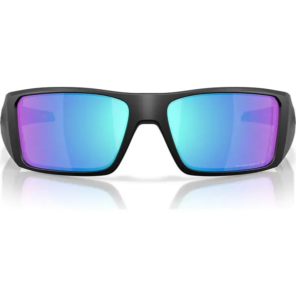 Oakley Heliostat Rectangular Sunglasses - Matte Black