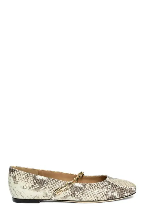 ALLEGRA JAMES Luna Chain Flat - Snake