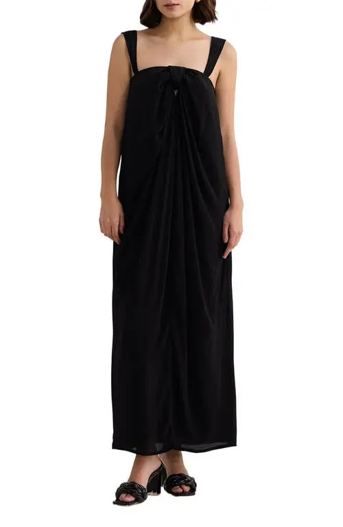 REISTOR Twilight Twist Strappy Maxi Dress