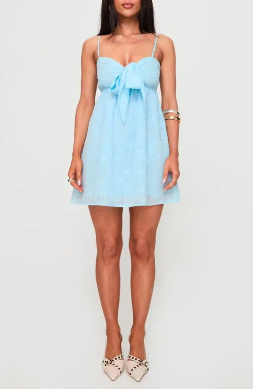 Princess Polly Granno Tie Front Mini Dress