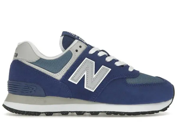 NEW BALANCE 574 Athletic Sneakers - Inkwell/heron Blue/grey Matter
