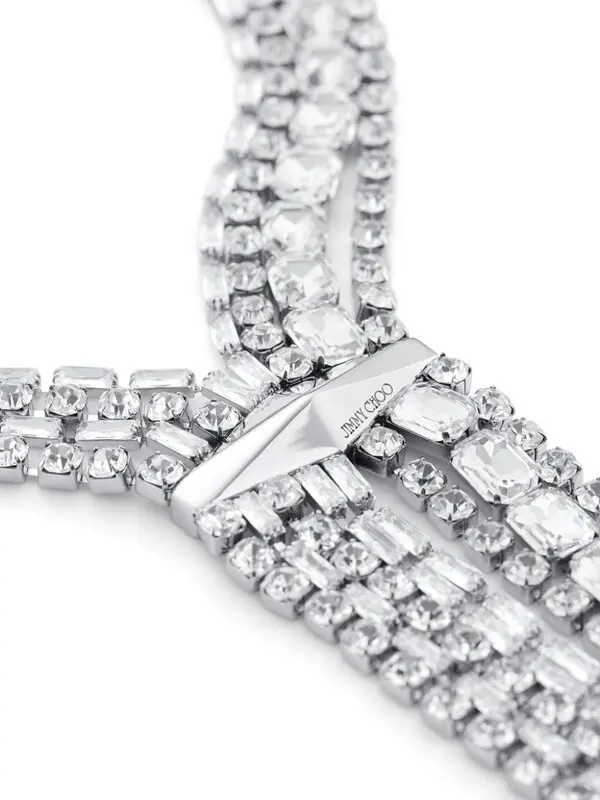 JIMMY CHOO Zandra Necklace - Silver