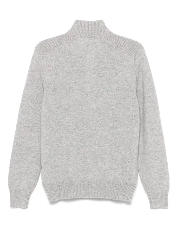 BARBA NAPOLI Virgin Wool High Neck Sweater