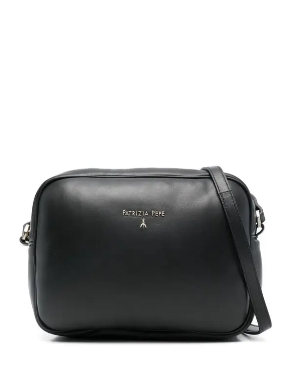 Patrizia Pepe Padded Cross Body Bag - Black