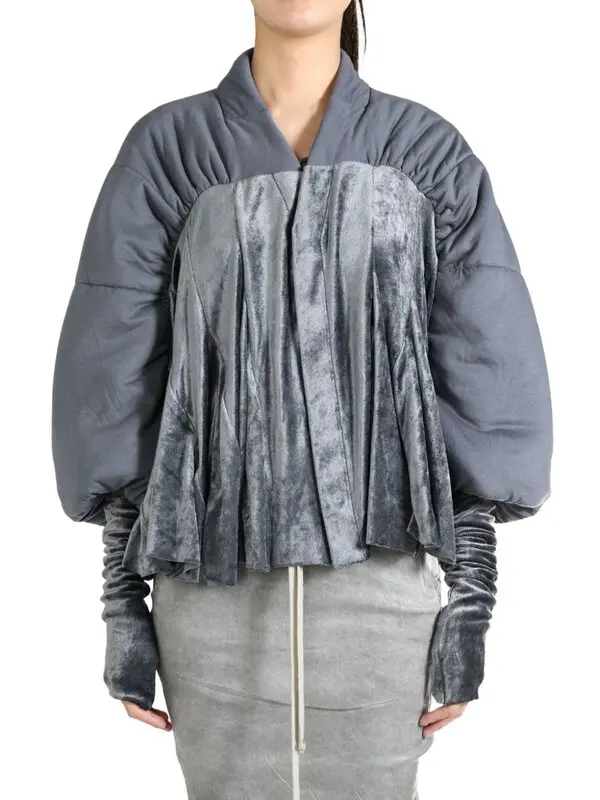 Rick Owens Duvetessa Cropped Jacket - Grey