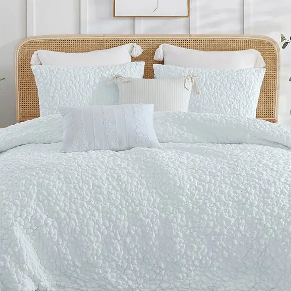 PERI HOME Floral Bubble Comforter Set, King