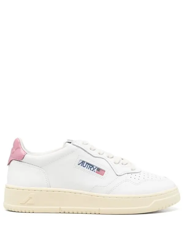 AUTRY Medalist Leather Sneakers - White