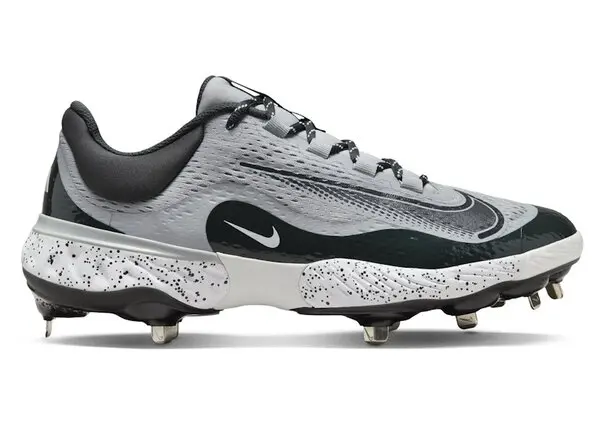 Nike Alpha Huarache Elite 4 Low - Wolf Grey/white/dark Smoke Grey