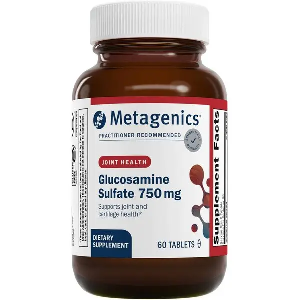 METAGENICS Glucosamine Sulfate 750 60 Tablets