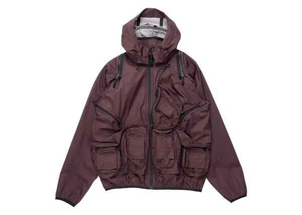 Nike X Nocta Track Jacket - Dark Wine/black