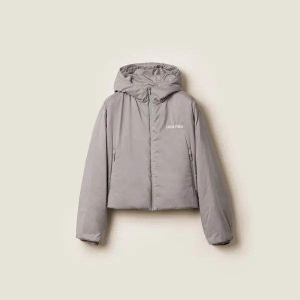 Miu Miu Technical Pongé Jacket