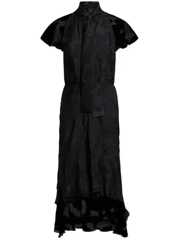 Etro Chiffon Midi Dress