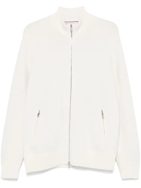 Brunello Cucinelli Ribbed-knit Cardigan