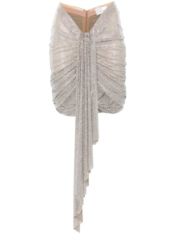 Giuseppe Di Morabito Crystal-embellished Mini Skirt