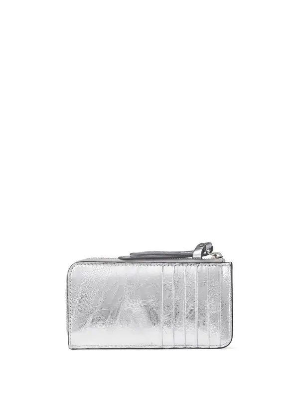 JIMMY CHOO Lise-z Wallet - Silver