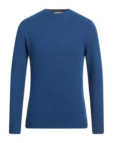 IRISH CRONE Wool Sweater - Blue